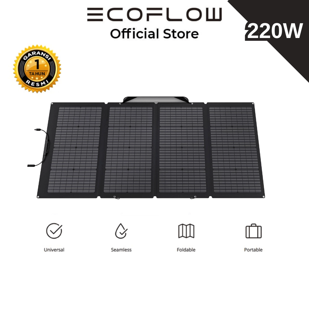 EcoFlow Solar Panel 220w - Powerstation STS